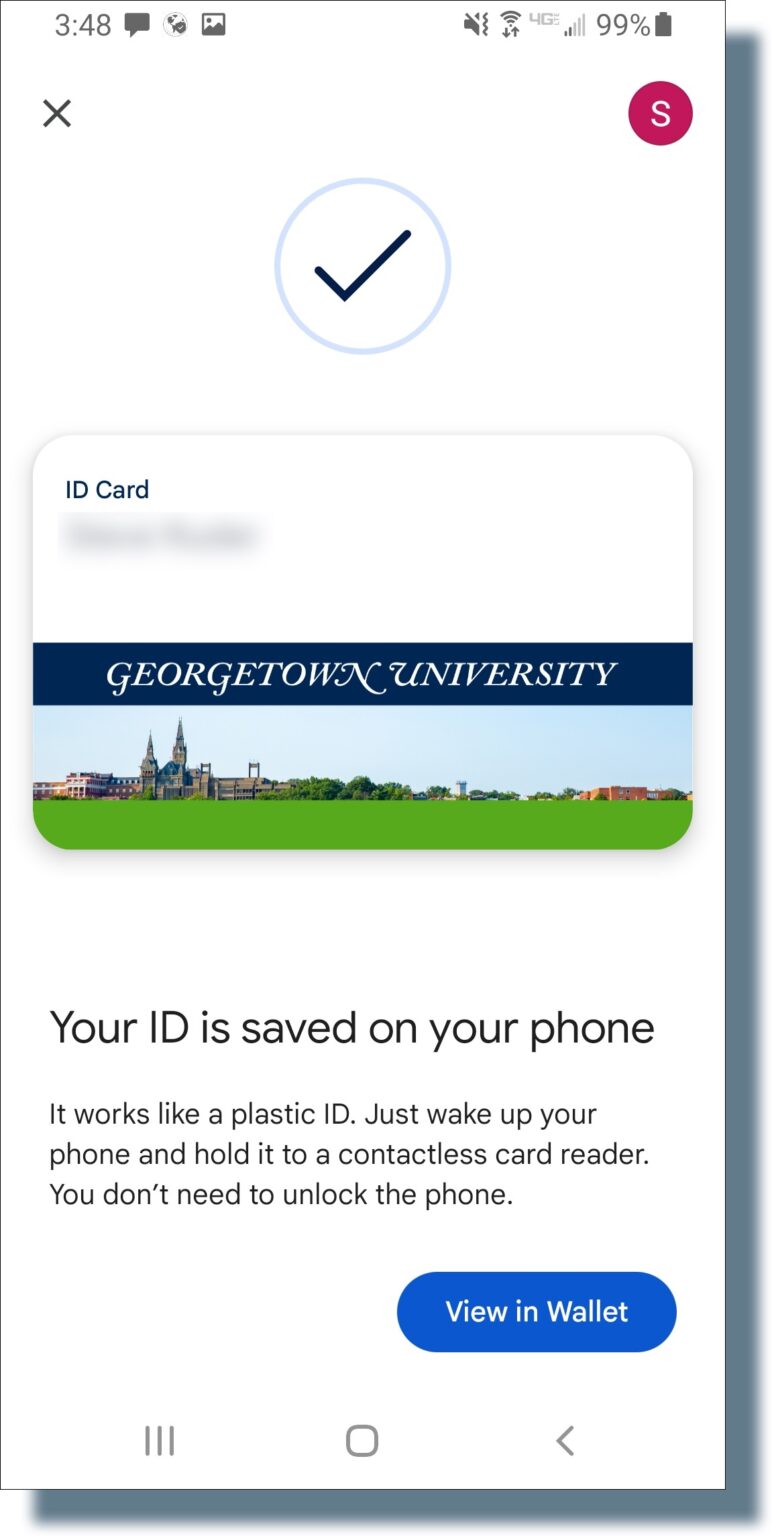 Setting up Mobile GOCard for Android | Identification Cards at ...
