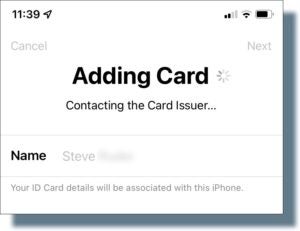 Setting up Mobile GOCard for iPhone/Apple Watch | Identification Cards ...