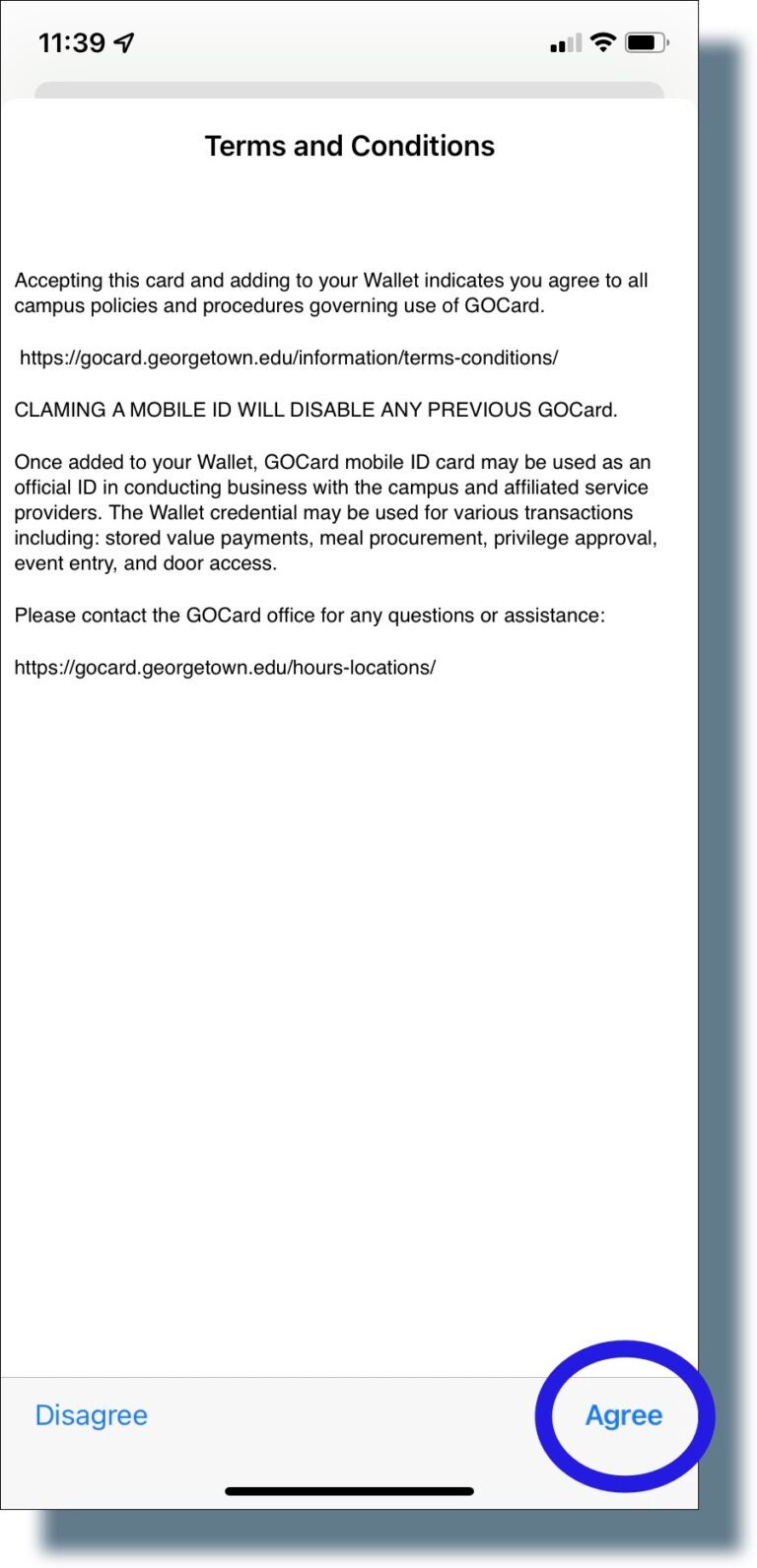 Setting up Mobile GOCard for iPhone/Apple Watch | Identification Cards ...